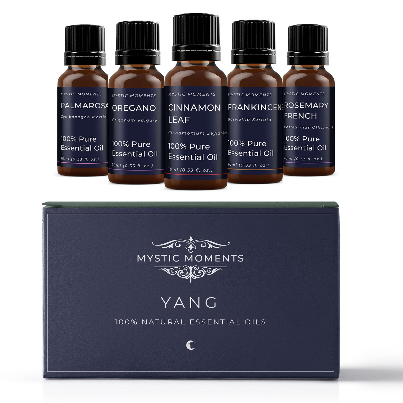 Gift Starter Pack of 5 Yang Essential Oils.