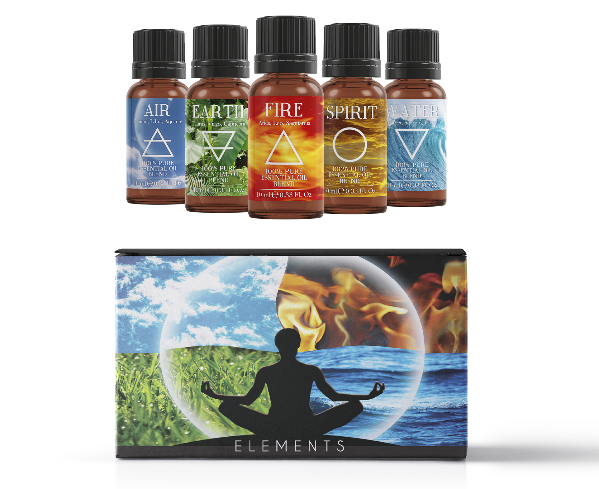 The 5 Elements | Essential Oil Blend Gift Pack