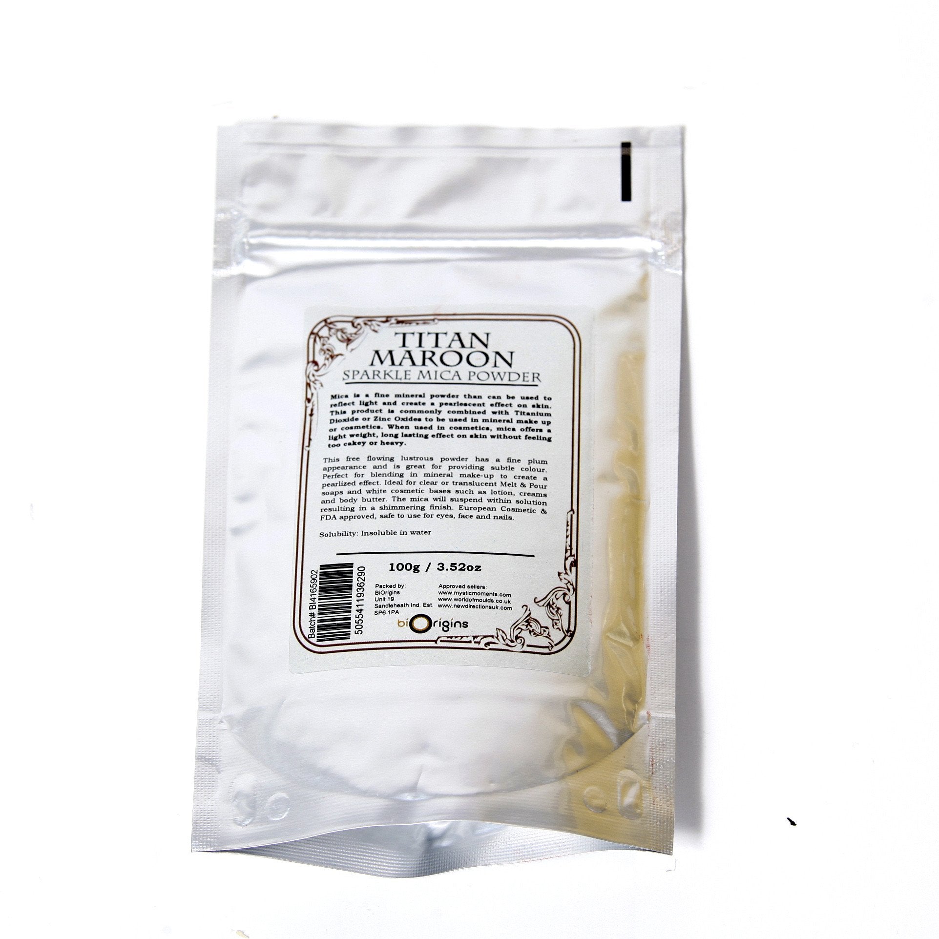 Titan Maroon Sparkle Mica